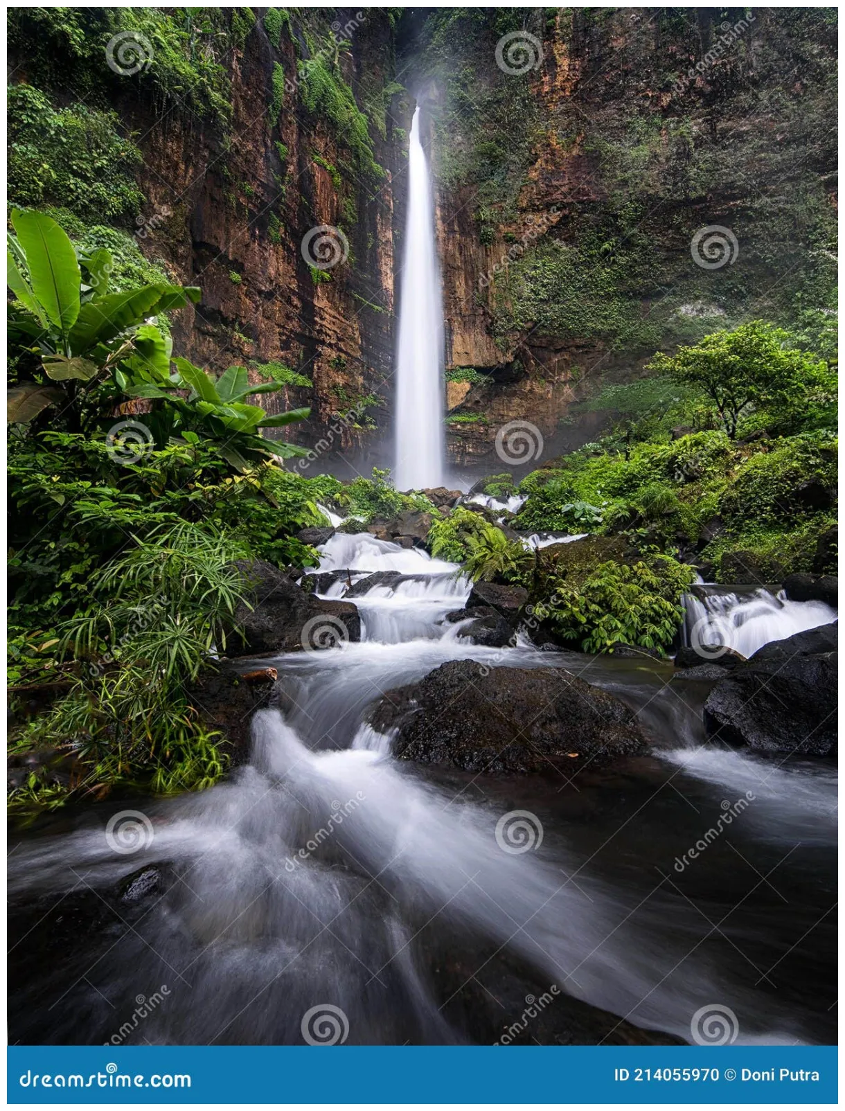Taste of Asia: Kapas Biru Waterfall majestic curtain scenic Lumajang ...
