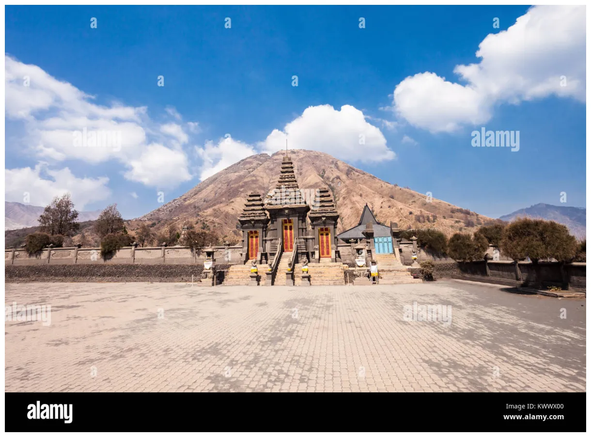 Pura Luhur Poten hindu temple at the foot of Mount Bromo - Must Visit ...