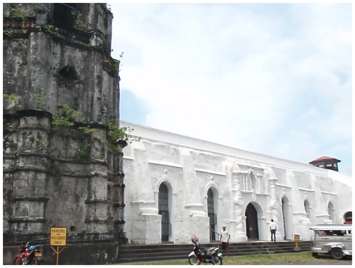 Taste of Asia: Daraga Church colonial architecture volcano view ...