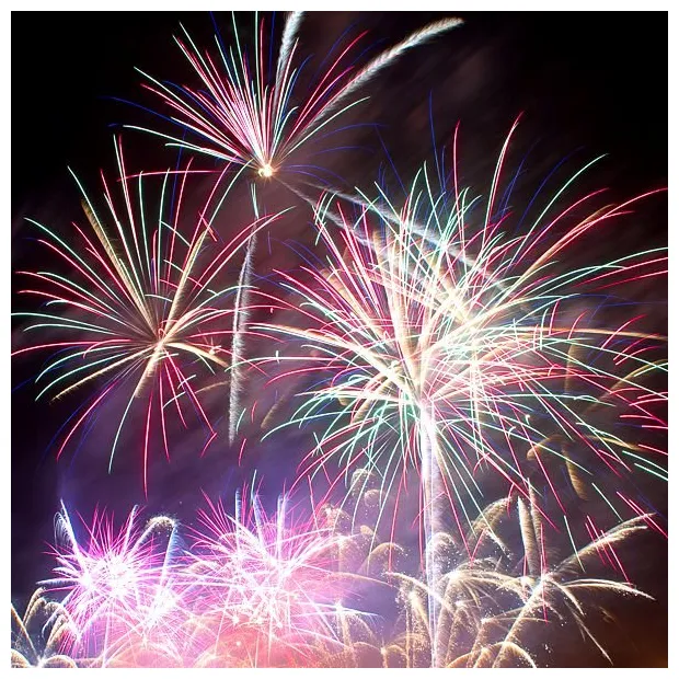 Authentic Experience: Fireworks display celebration night sky Guide