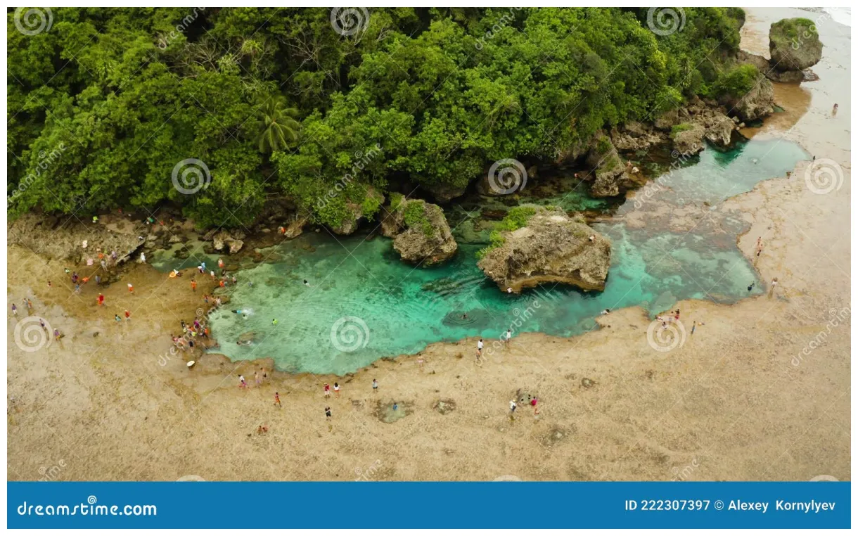 The Beauty of Magpupungko Rock Pools Siargao natural infinity pool low ...
