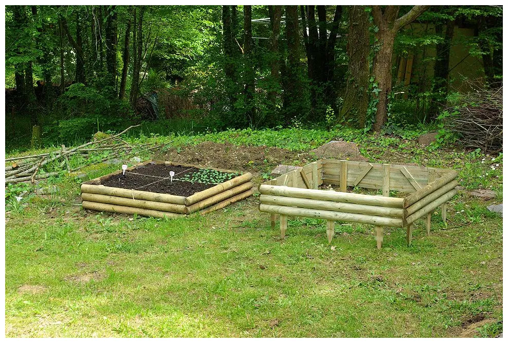 Les plus beaux exemples de Plan carré potager surface 50m2 fabrication